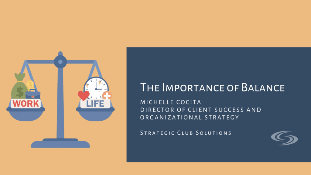 The Importance of Balance